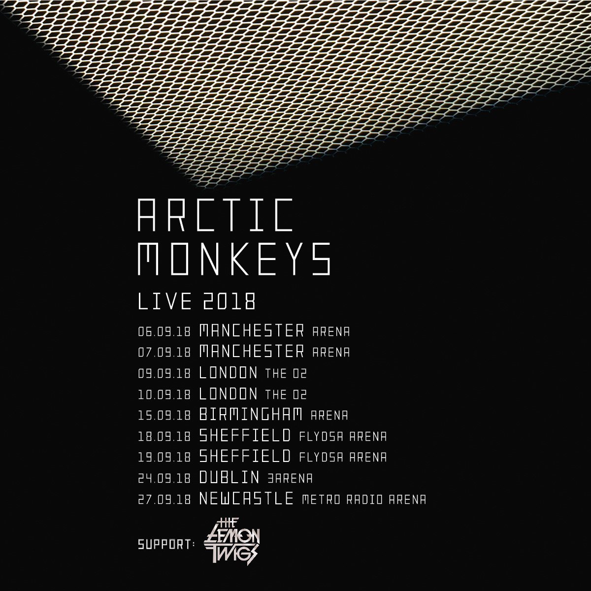 Arctic Monkeys Announce European Tour » // MELODIC Magazine