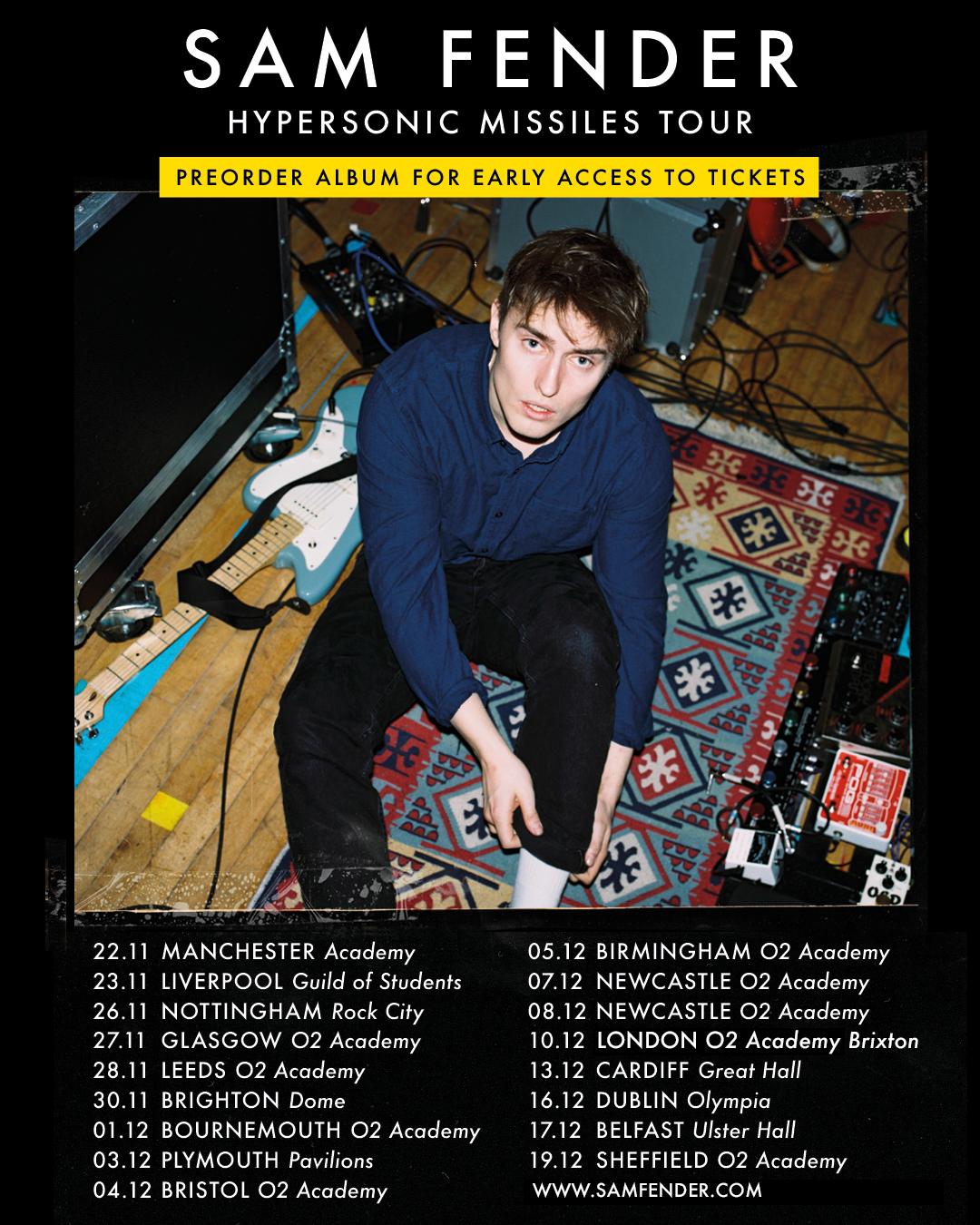 Sam Fender Announces UK & Ireland Tour » // MELODIC Magazine