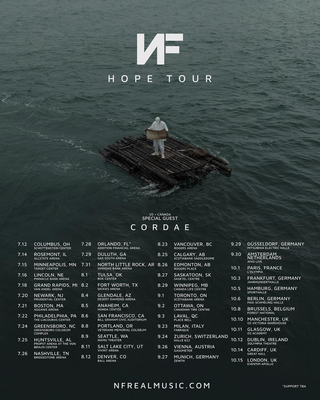 NF announces HOPE Tour in support of upcoming album, ‘HOPE ...