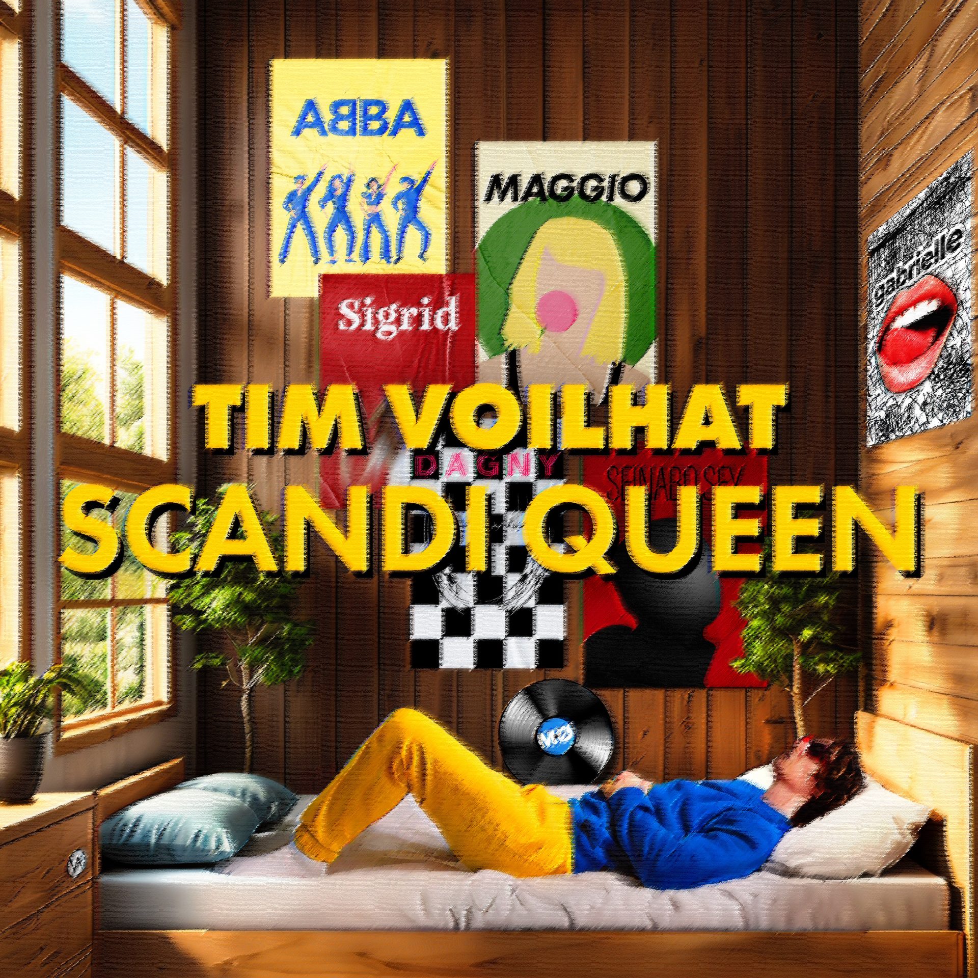 Norway-based artist Tim Voilhat crushes on Scandinavia in “Scandi Queen” » // MELODIC Magazine
