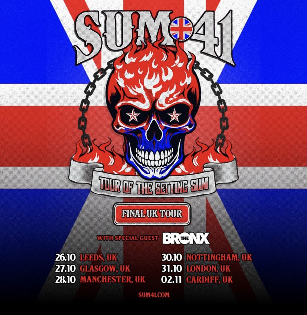 Sum41 Hits The Road One Last Time in The UK and EU For ‘Tour of The ...