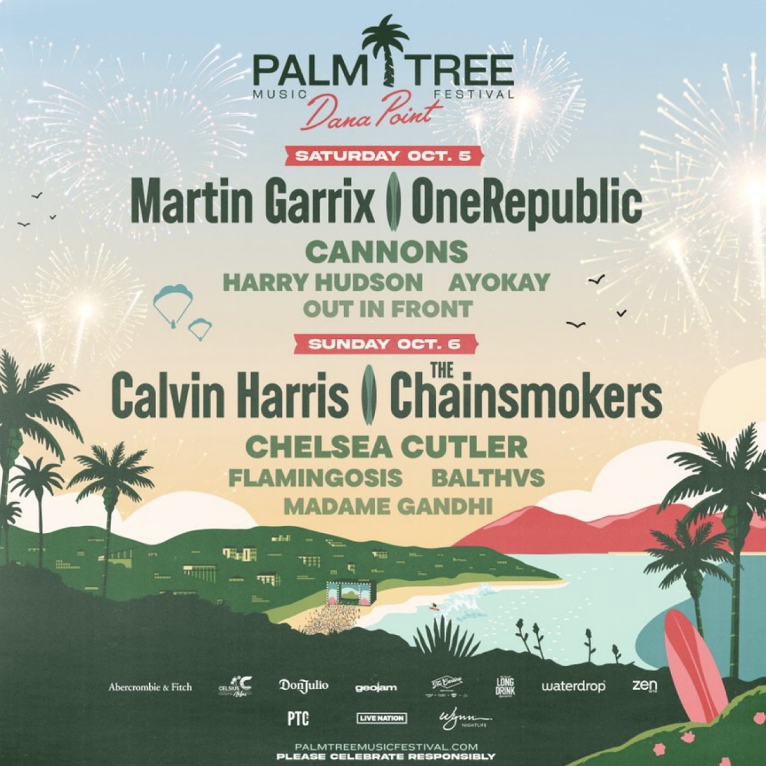 Palm Tree Music Festival announces their Dana Point lineup