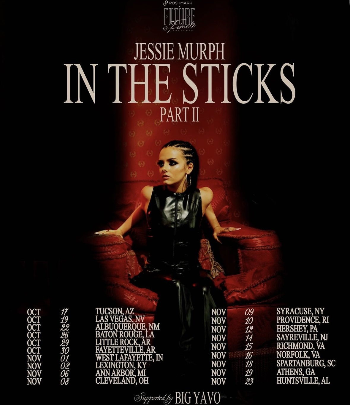 Jessie Murph announces Part II of the 'In The Sticks Tour'