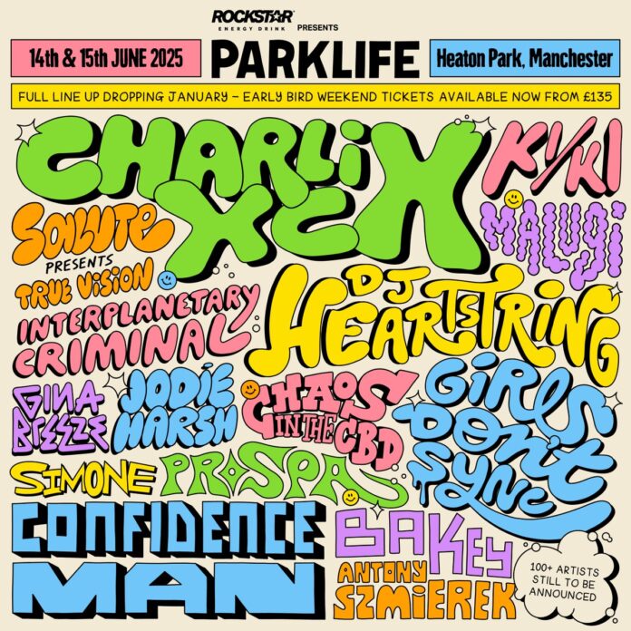 Charli XCX to headline Parklife Festival 2025 in Manchester