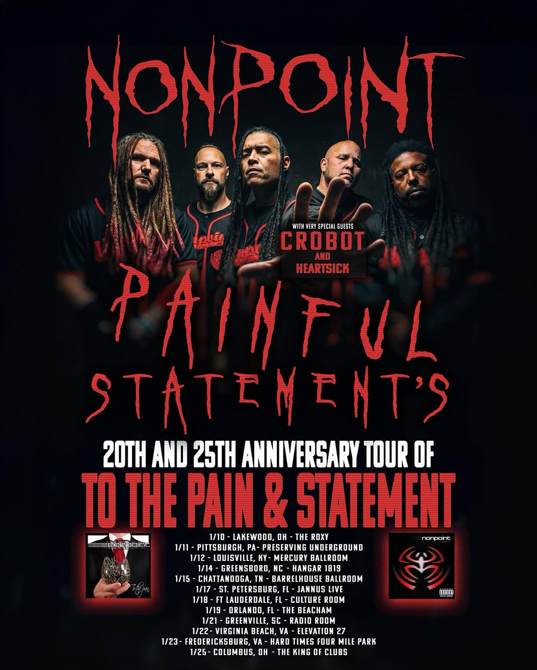 Nonpoint celebrates two album anniversaries with US tour