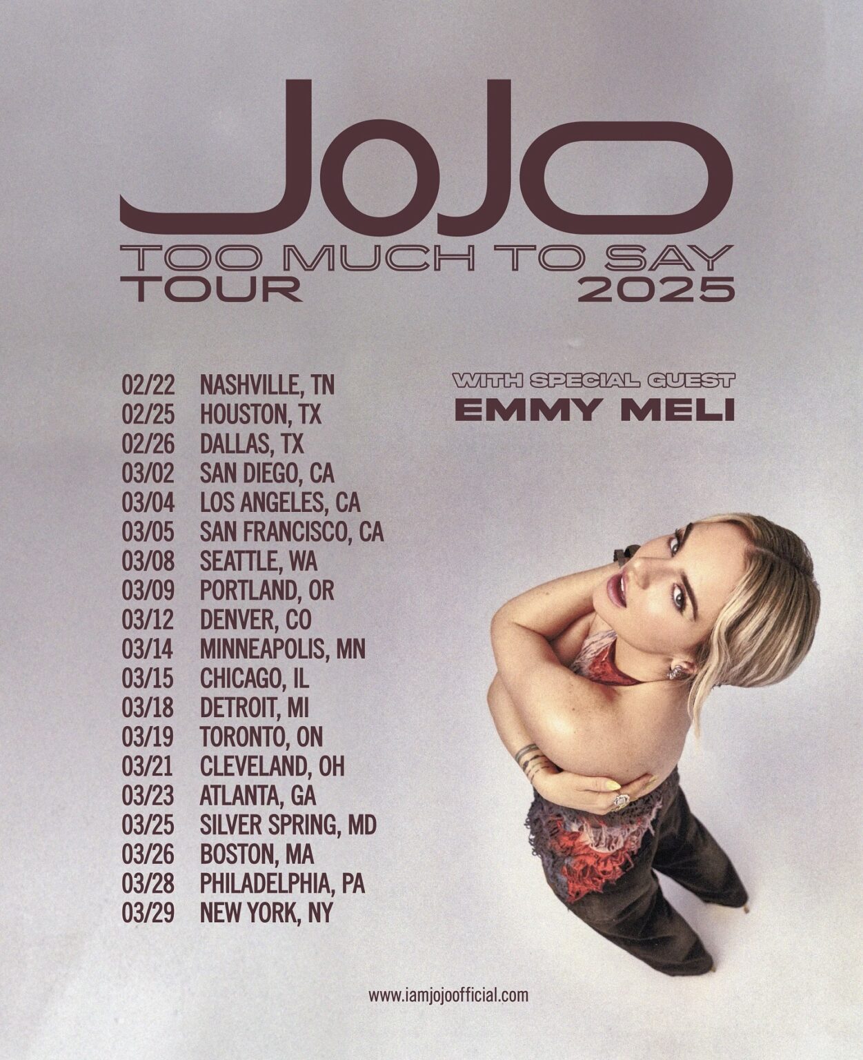 JoJo announces “Too Much To Say Tour” alongside upcoming EP
