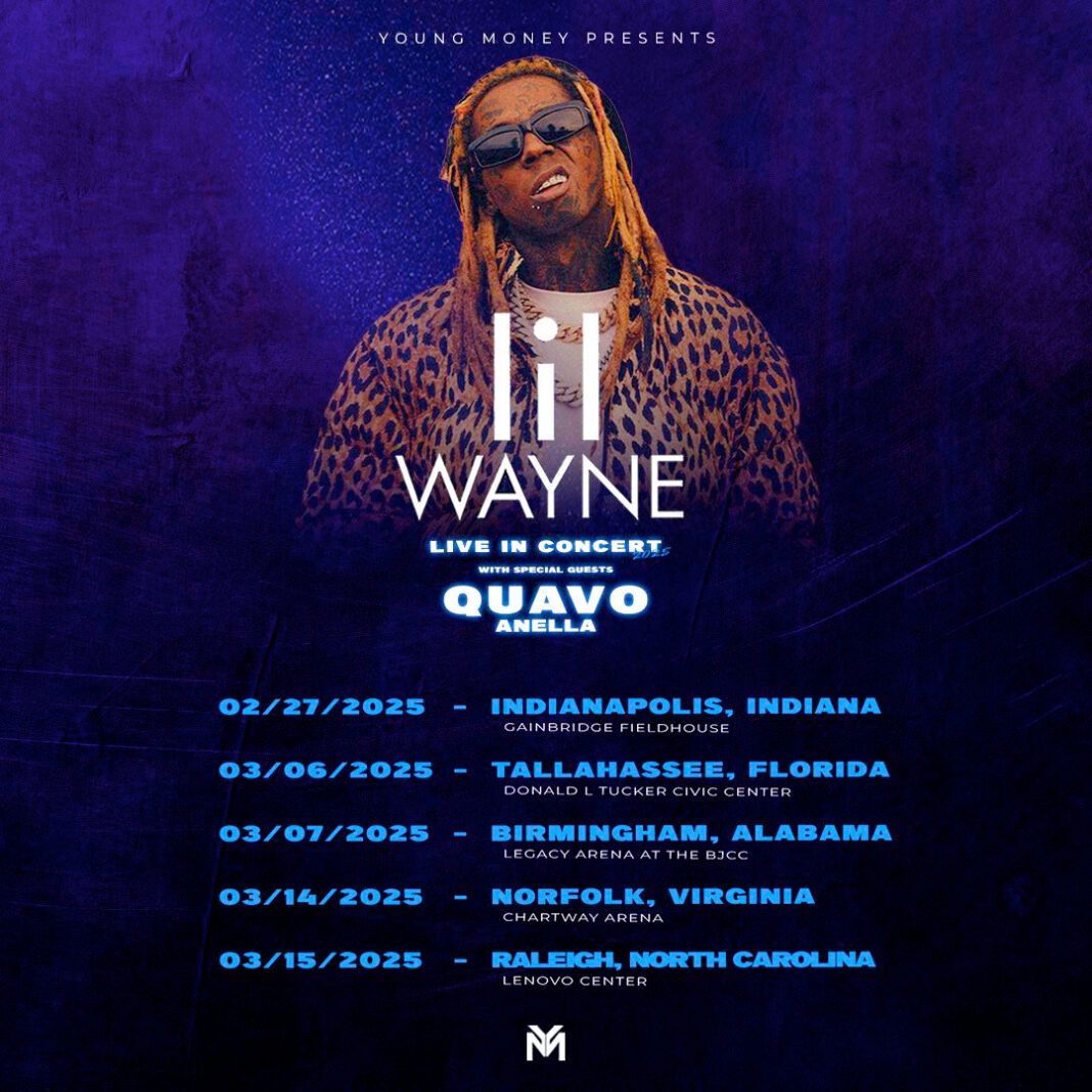 Lil Wayne announces 5 U.S. shows for 2025 accompanied by Quavo and Anella Herim » // MELODIC ...