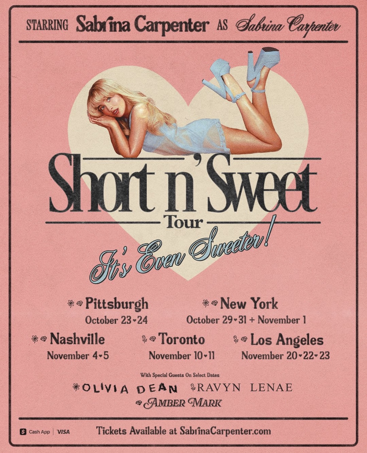 Sabrina Carpenter’s Short n’ Sweet Tour gets even sweeter