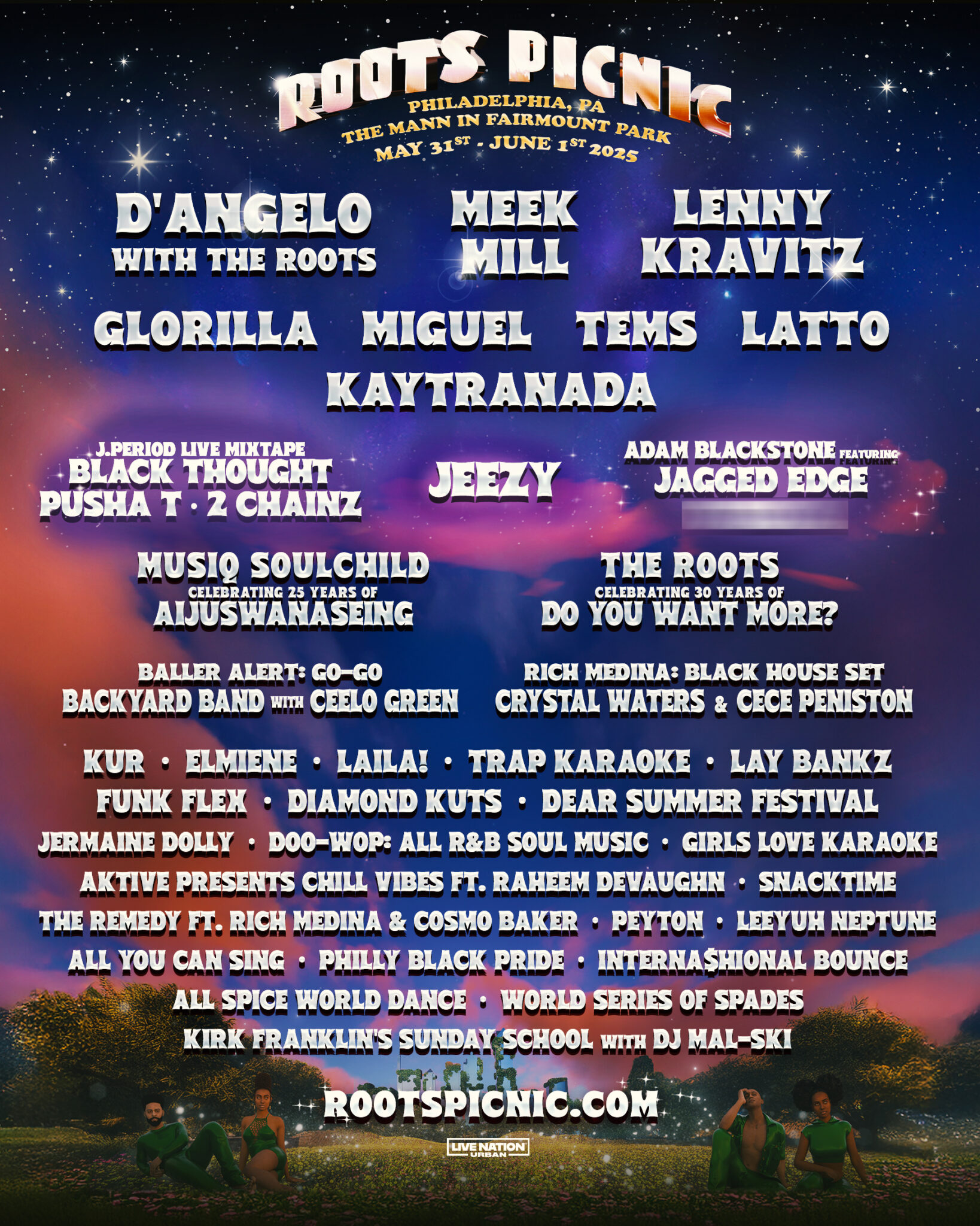 Roots Picnic brings Meek Mill + more to Philly this summer