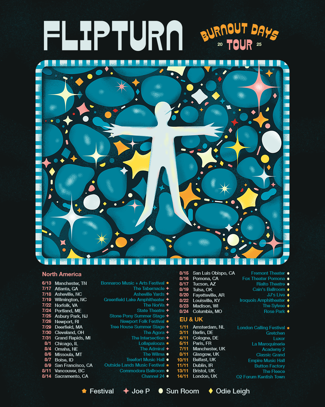 flipturn continues their Burnout Days US Tour this Summer