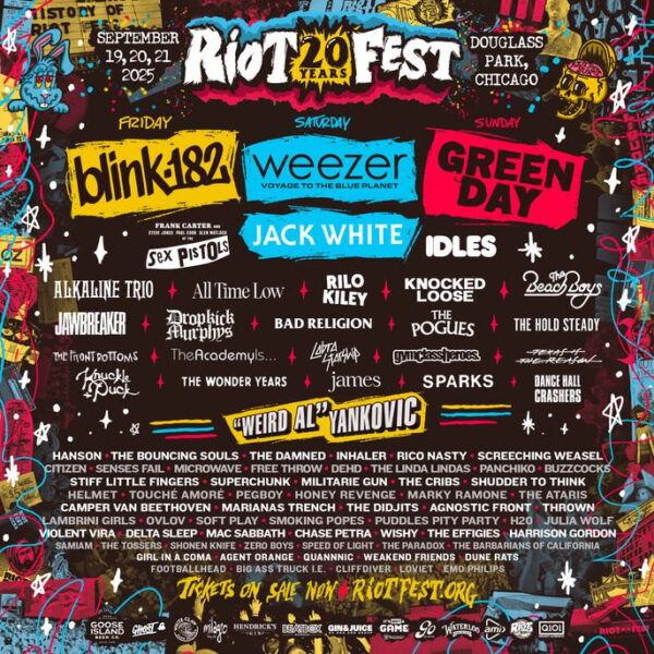 20 years of Riot Fest: lineup announced» // MELODIC Magazine