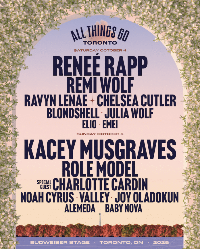 Reneé Rapp and Kacey Musgraves set to headline All Things Go Toronto ...