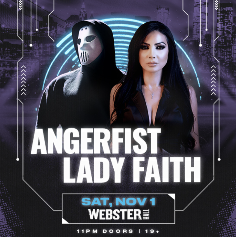 Hard Dance titans Lady Faith and Angerfist announce explosive Halloween weekend show at Webster ...