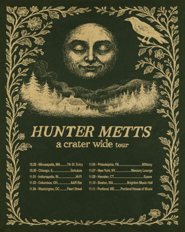 Hunter Metts announces his debut US headline tour
