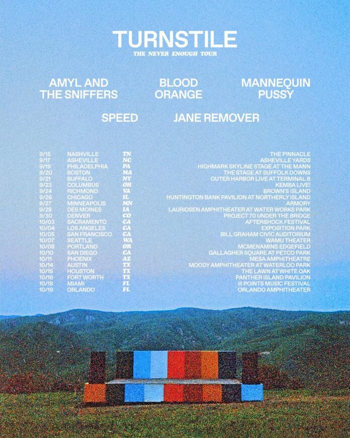 Turnstile announces ‘NEVER ENOUGH’ US tour » // MELODIC Magazine