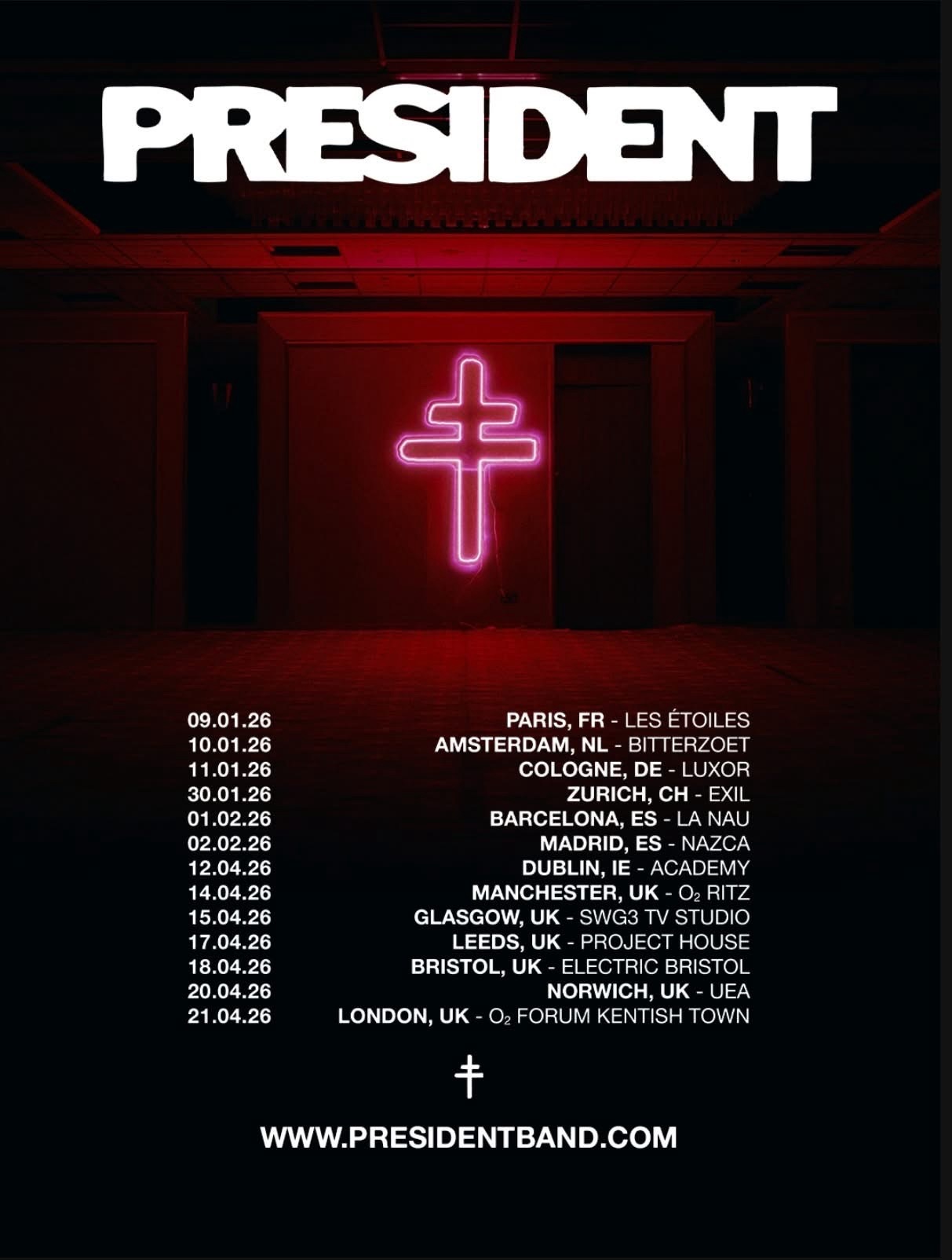 President announce debut headline tour, The Campaign Trail » // MELODIC ...