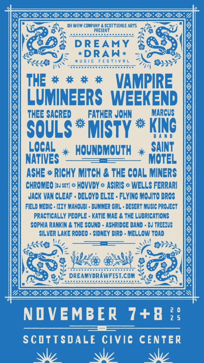 The Lumineers and Vampire Weekend to headline Dreamy Draw » // MELODIC ...