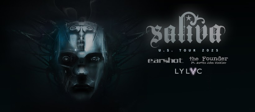 Saliva hit the road for fall 2025 U.S. Tour » // MELODIC Magazine