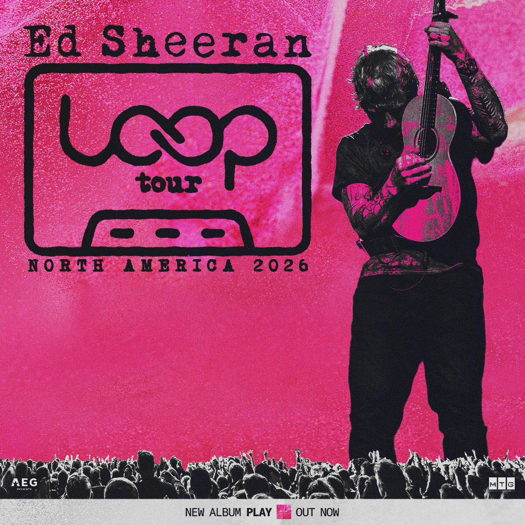Ed Sheeran’s Loop Tour is coming to North America in 2026 » // MELODIC ...