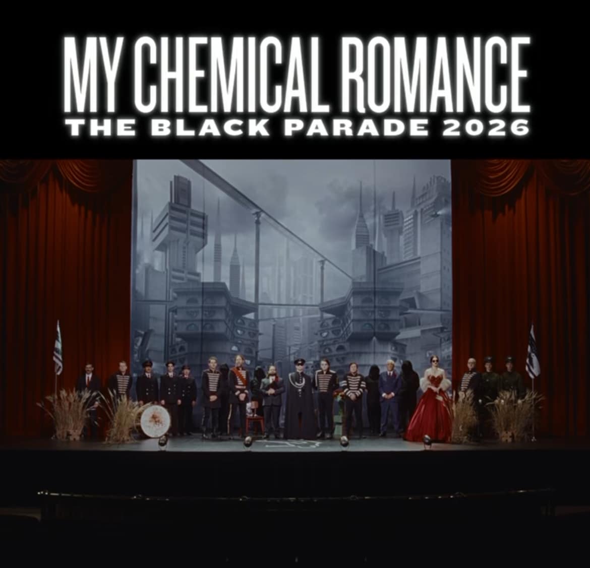 My Chemical Romance unveils The Black Parade 2026 dates » // MELODIC ...