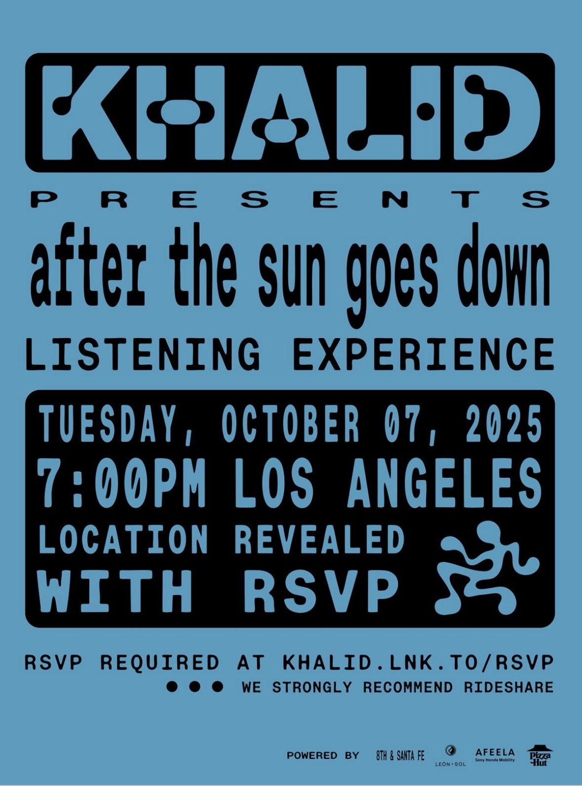 Khalid presents ‘after the sun goes down’ Listening Experience ...