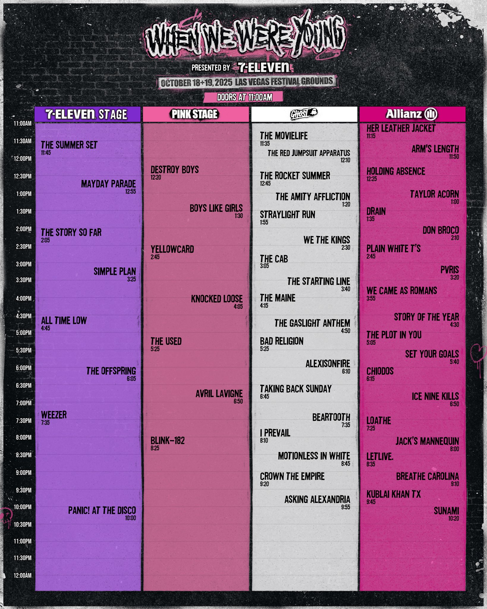 When We Were Young Festival announces set times for 2025 » // MELODIC ...