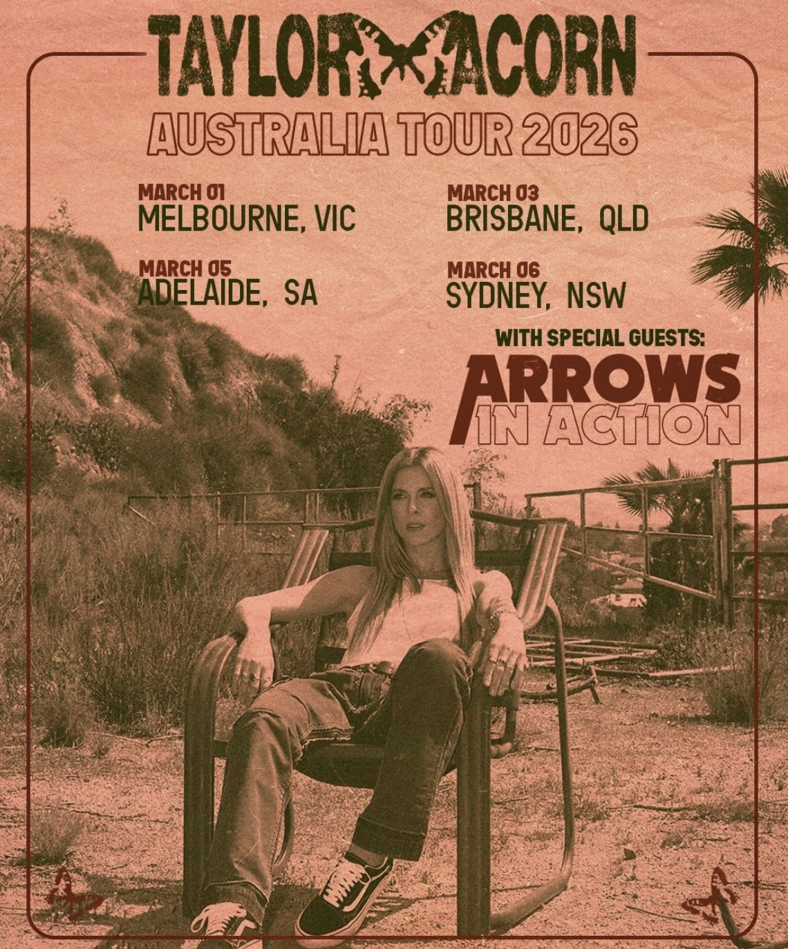 Taylor Acorn reveals Australia tour dates for 2026 » // MELODIC Magazine