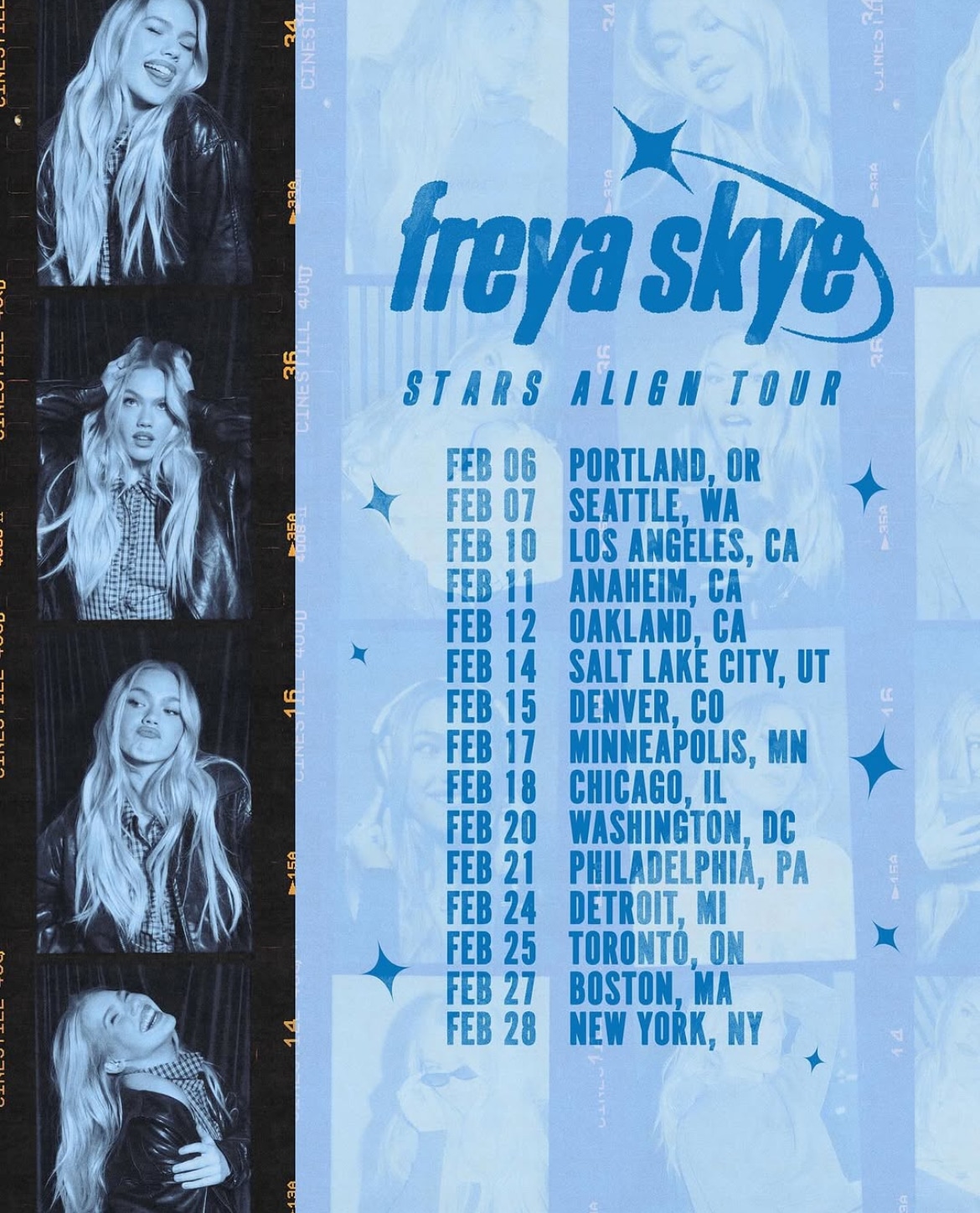 Freya Skye unveils the 2026 Stars Align Tour » // MELODIC Magazine