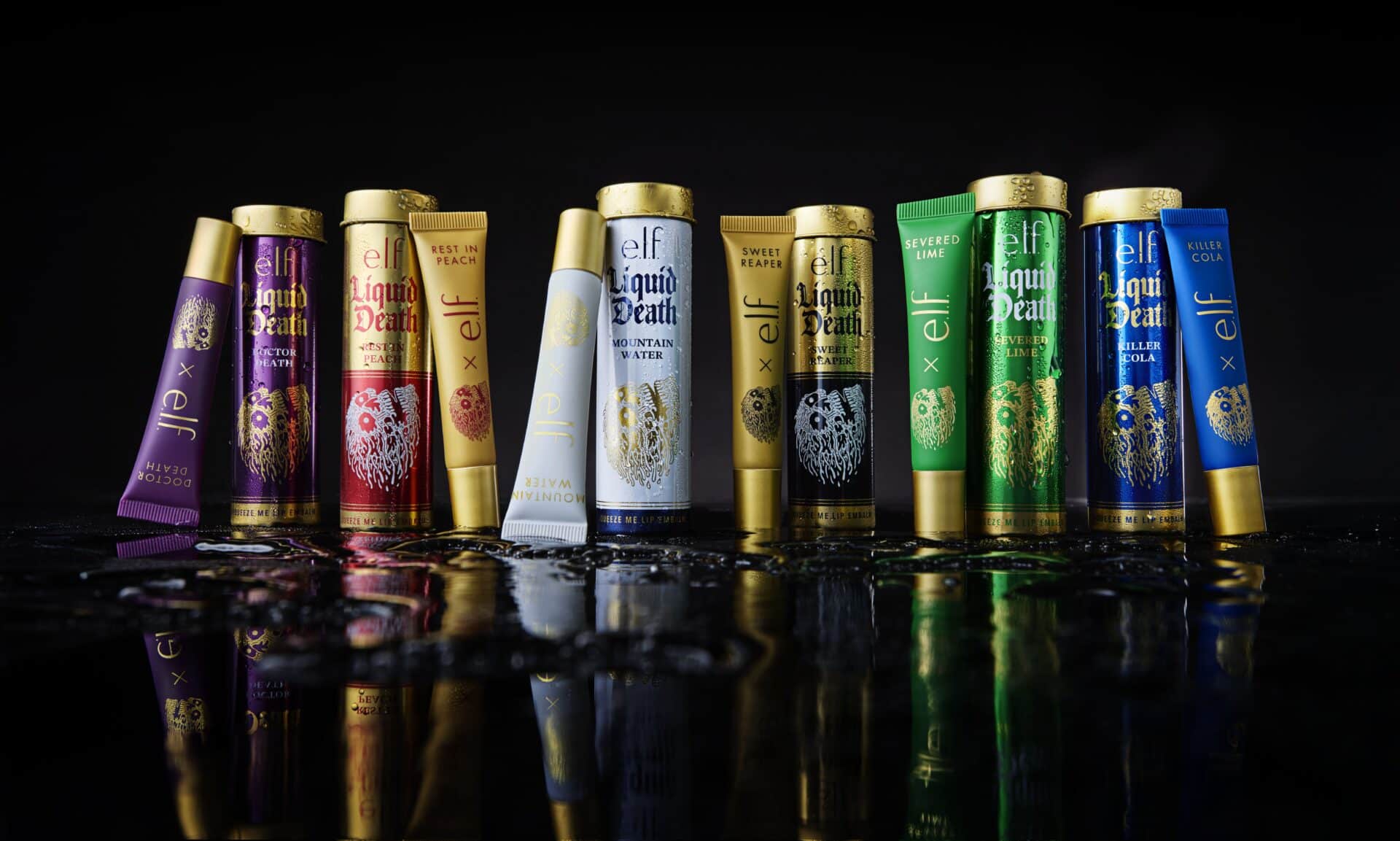 e.l.f. Cosmetics and Liquid Death return with new limited-edition "Lip ...