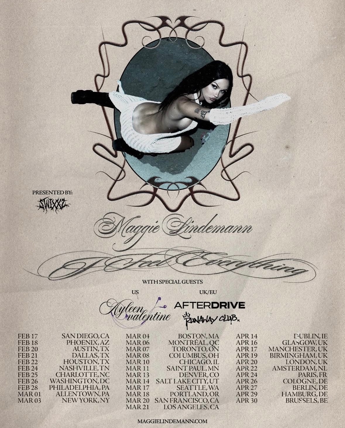 Maggie Lindemann reveals openers for the I Feel Everything Tour ...