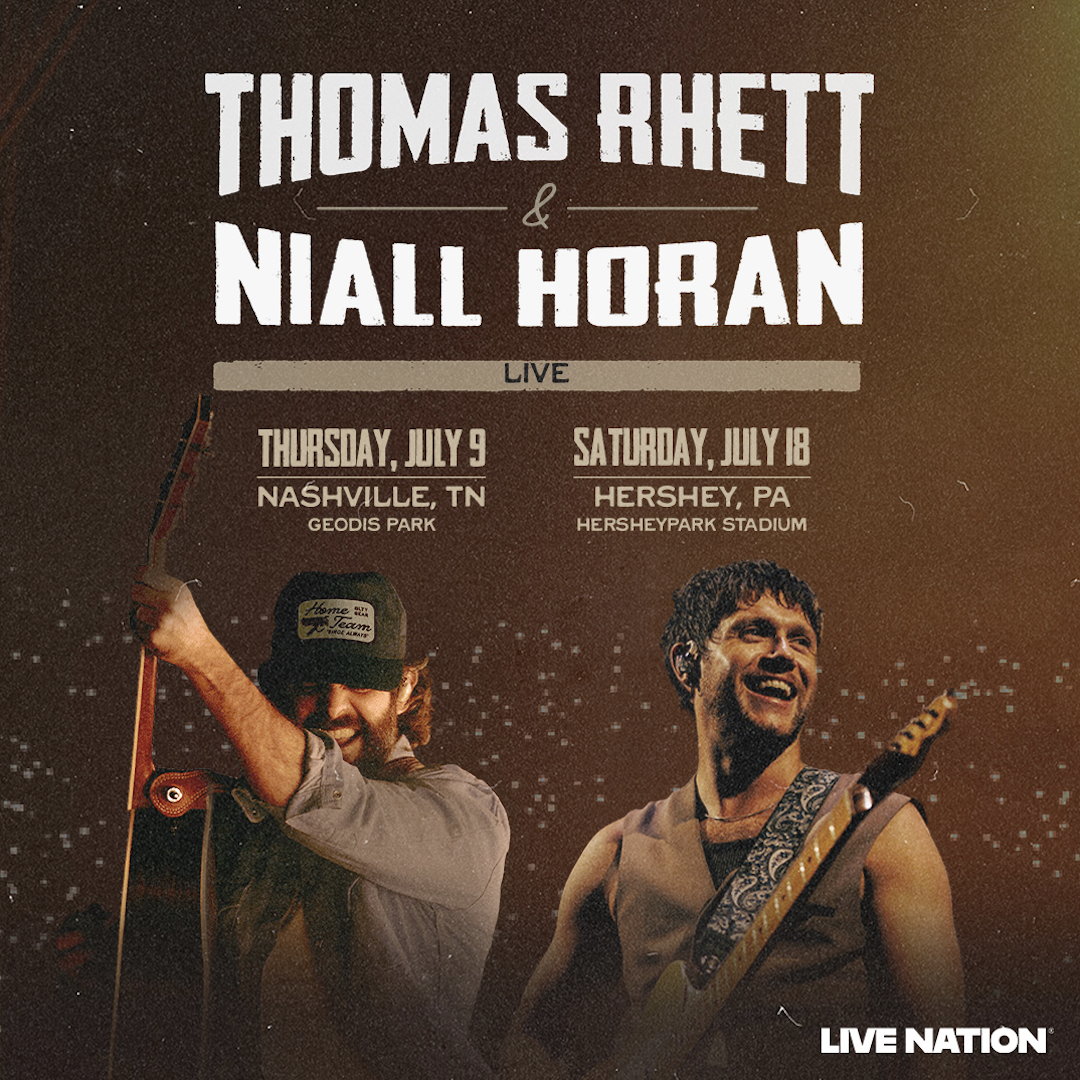 Thomas Rhett and Niall Horan team up for stadium shows - // MELODIC ...