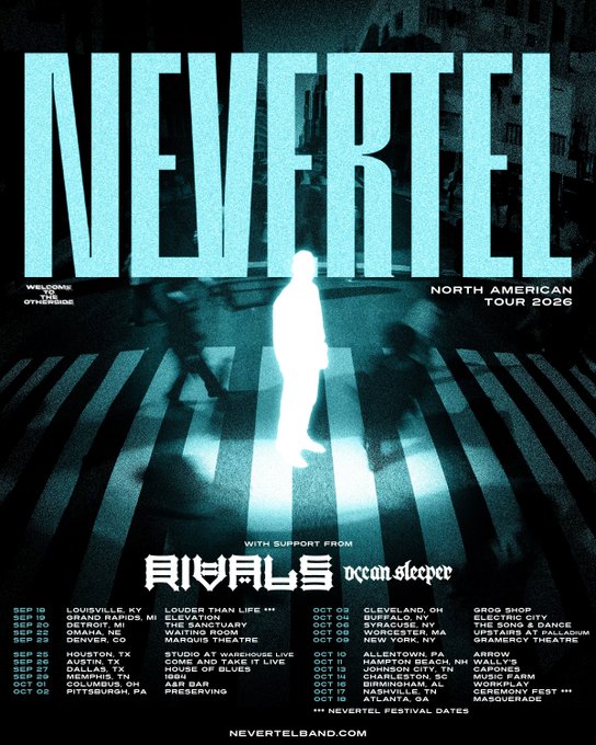 Nevertel announces debut headline tour - // MELODIC Magazine